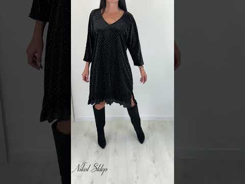 SUKIENKA DARINA welurowa