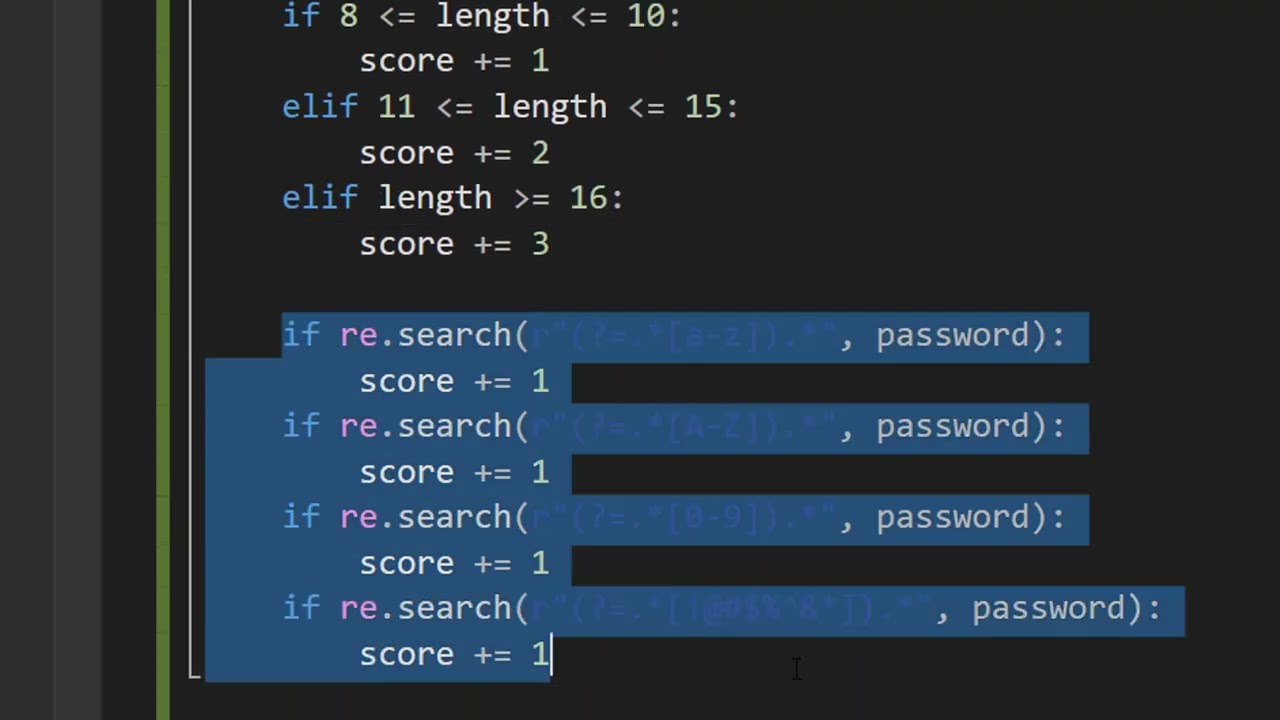 Check the Strength of a Password Using Python