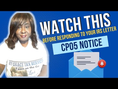 Watch This Video Before Responding to Your IRS Tax Letter CP05 Notice in 2025