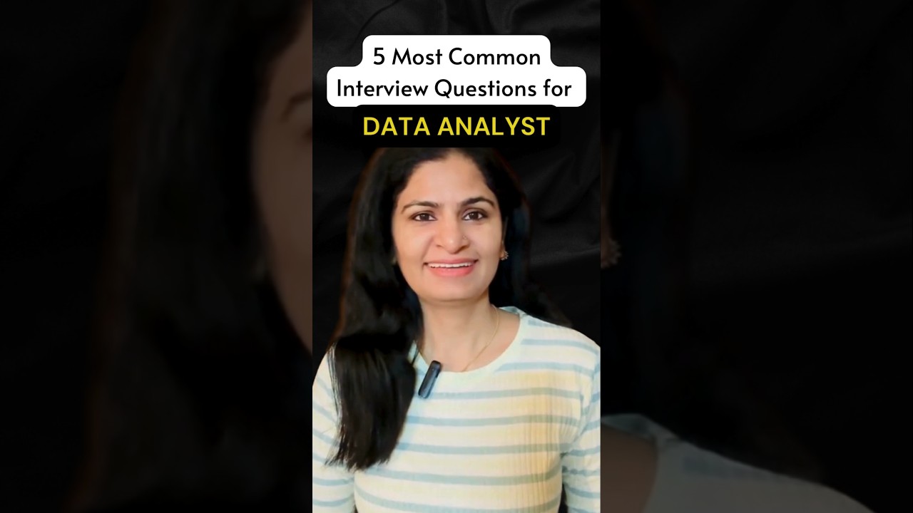 5 Most Common Data Analyst Interview Questions And How to Answer Them | Data Analyst Interview Tips