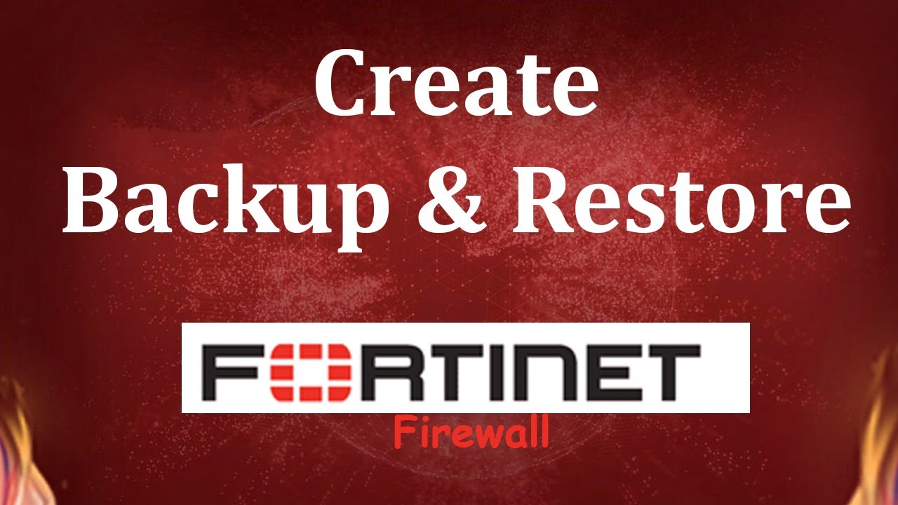 How to create Backup and Restore in Fortigate | Msolved Tech