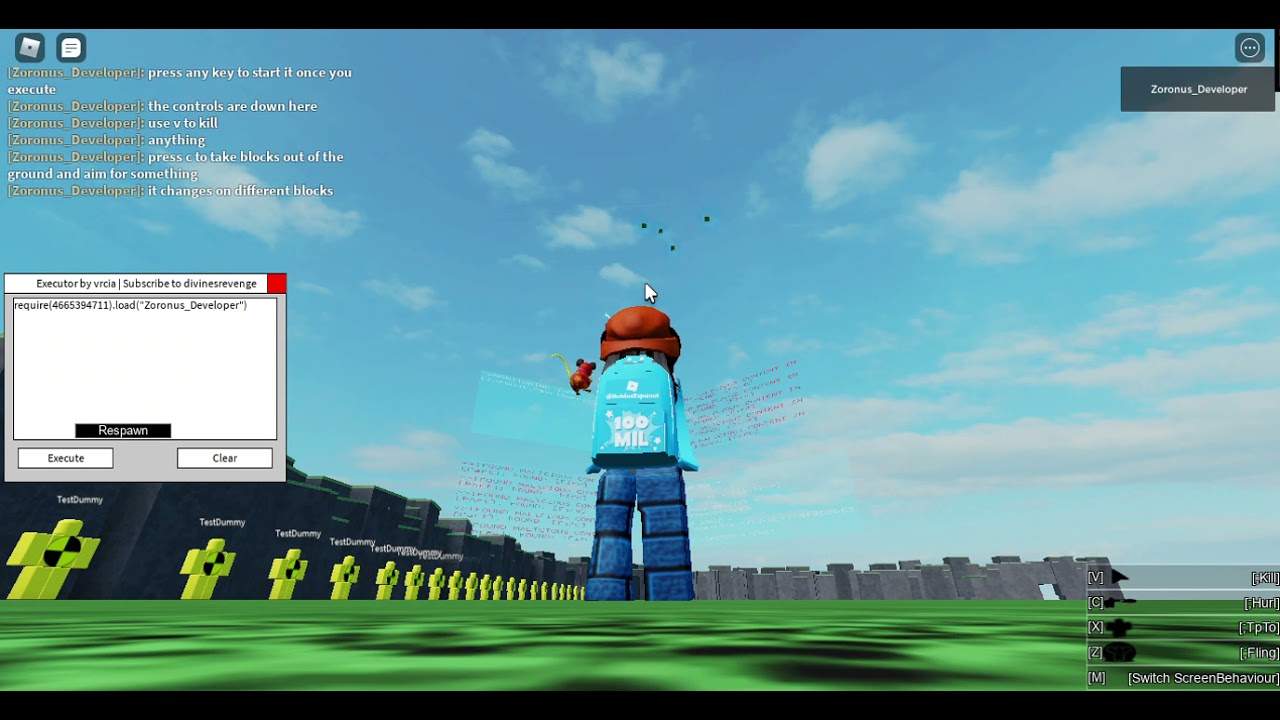 Roblox Script Showcase Episode 2.(Server Admin)