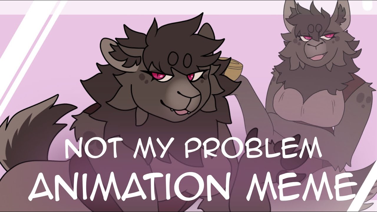 NOT MY PROBLEM // Animation Meme // Procreate Dreams test