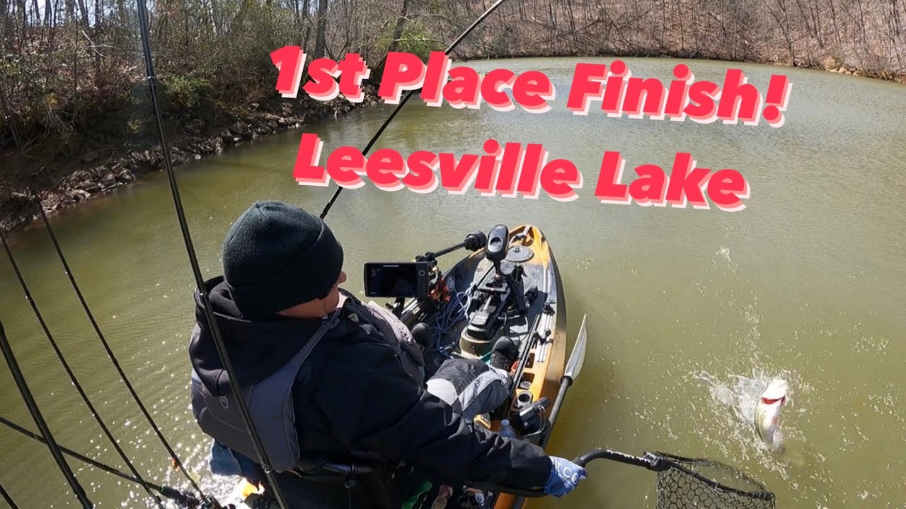 1st Place Finish in Bass Cast Kayak Bass Series at Leesville Lake!