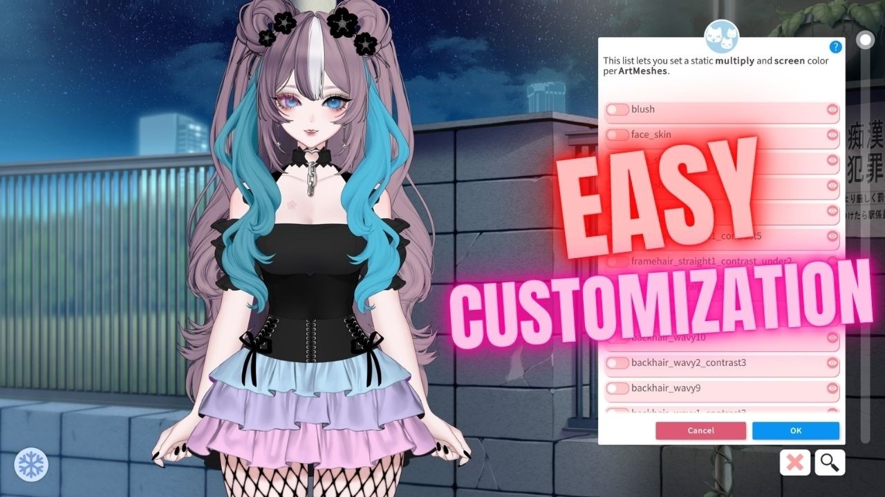 Beginner-Friendly Ways to Customize the Suiika (or Other) Vtuber Model