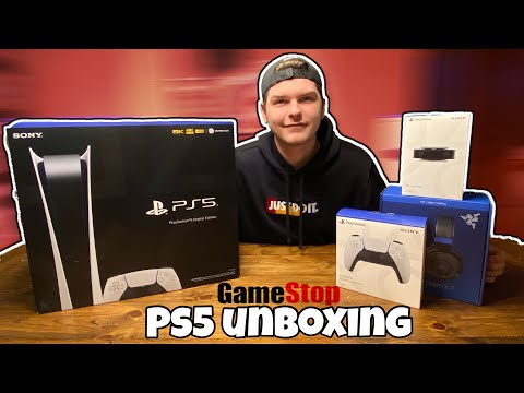 PS5 GameStop Bundle Unboxing!!!!!