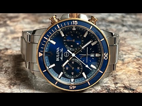 Full Review!! Bulova Marine Star 98B301