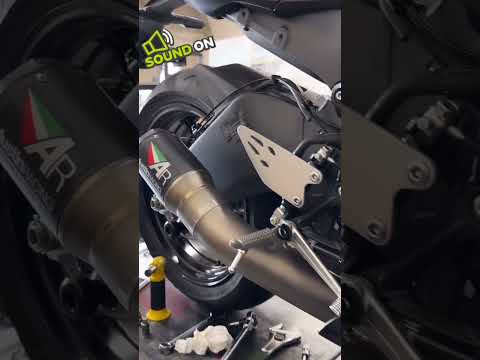 2024 kawasaki ninja zx6r AR AustinRACING Full system exhaust note🔥🥵 #kawasaki #zx6r#youtube #2024