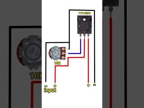 0-50v // 30A voltage regulator circuit #trending #youtubeshorts #viral