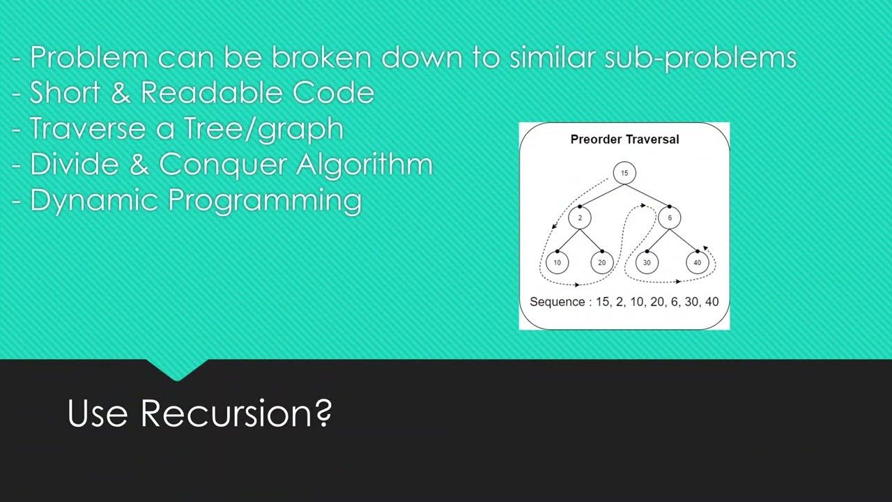 Topic 2: Recursion