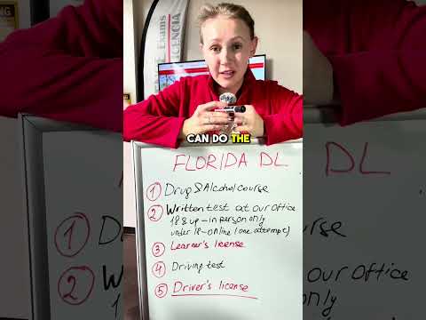 How to apply for Florida Drivers License 🪪 🚗