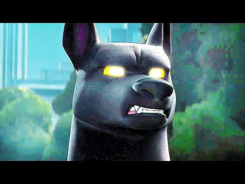 DC LEAGUE OF SUPER-PETS Clip - "Black Adam And Anubis" (2022)