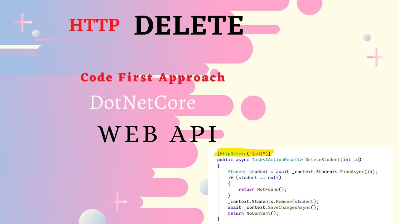 6. HTTP Delete | Web API