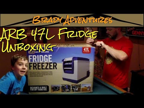 ARB 47L Overland Fridge Unboxing - 100 Series Land Cruiser Overland Build