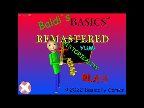 Steam Community :: Video :: Baldi's Basics Classic Remastered - Free ...