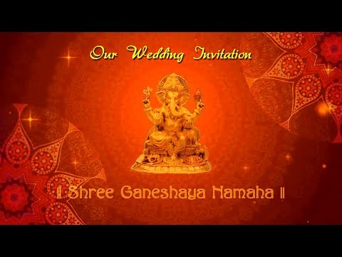Traditional Wedding Invitation Video