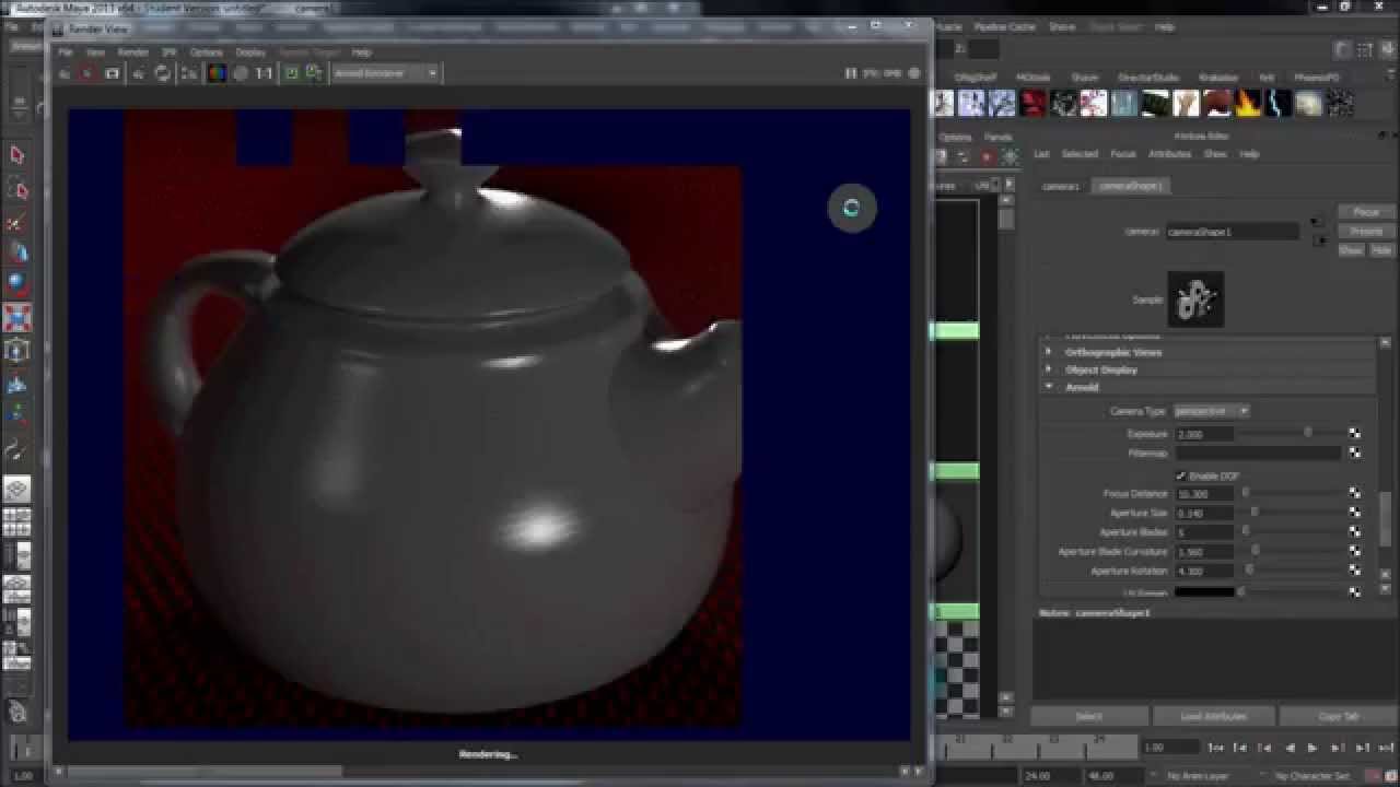 Basic Introduction to the Arnold Renderer