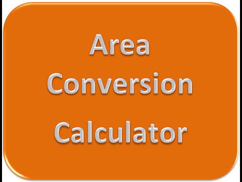 Area Conversion Calculator