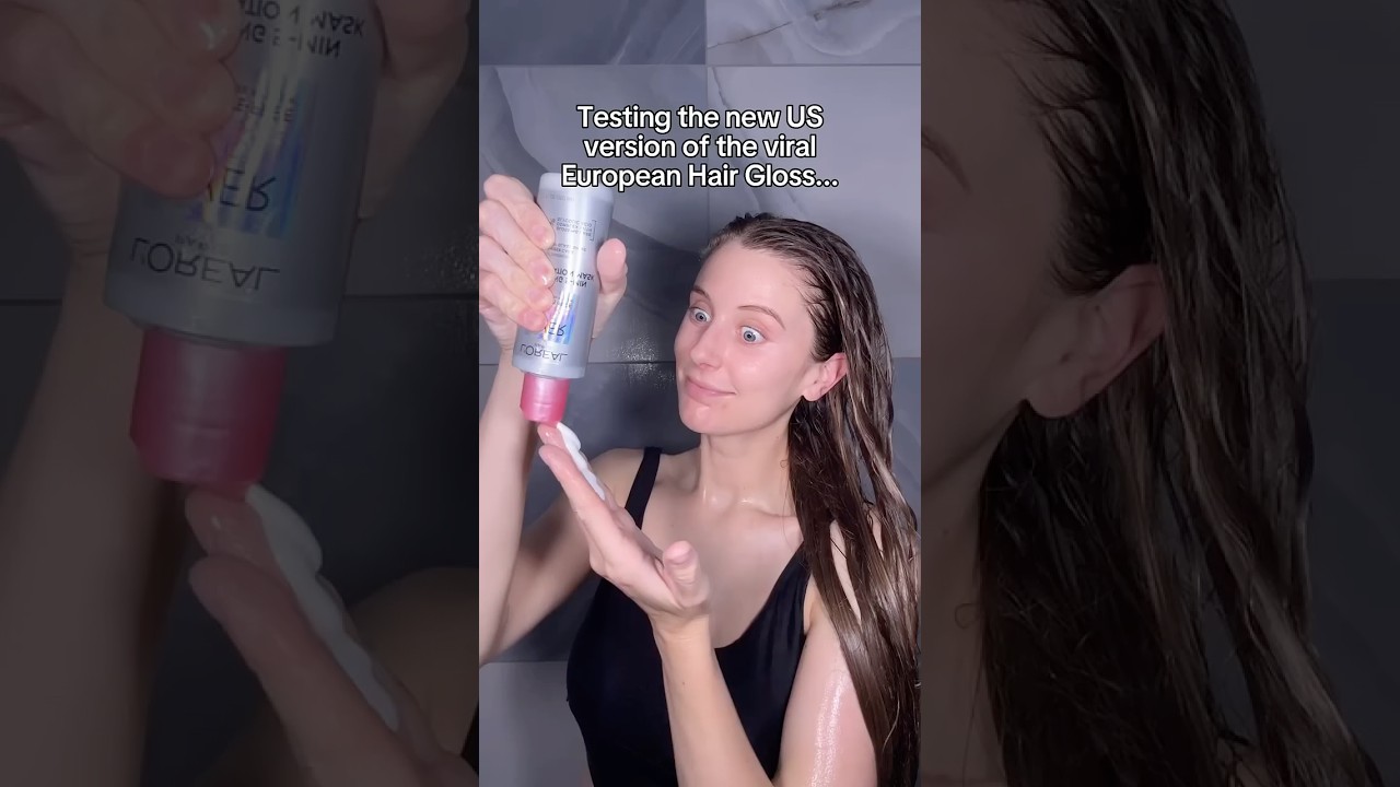 Testing the NEW L’Oreal Hair Gloss 👀