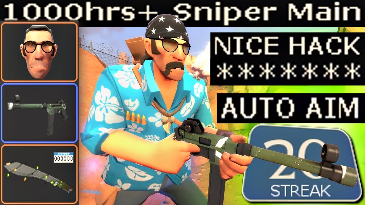 The SMG King🔸1000+ Hours Sniper Main Experience (TF2 Gameplay)