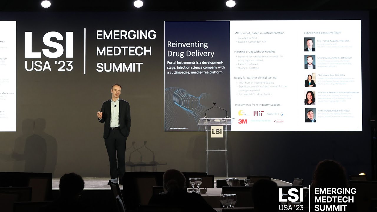 Patrick Anquetil Presents Portal Instruments at LSI USA '23 - Life ...
