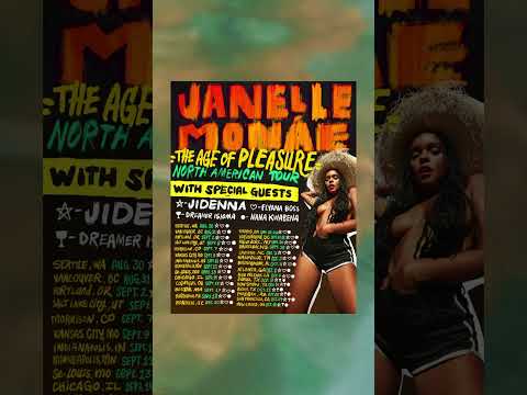 Jidenna, Flyana Boss, Nana Kwabena, Dreamer Isioma are joining us for “The Age of Pleasure” tour.