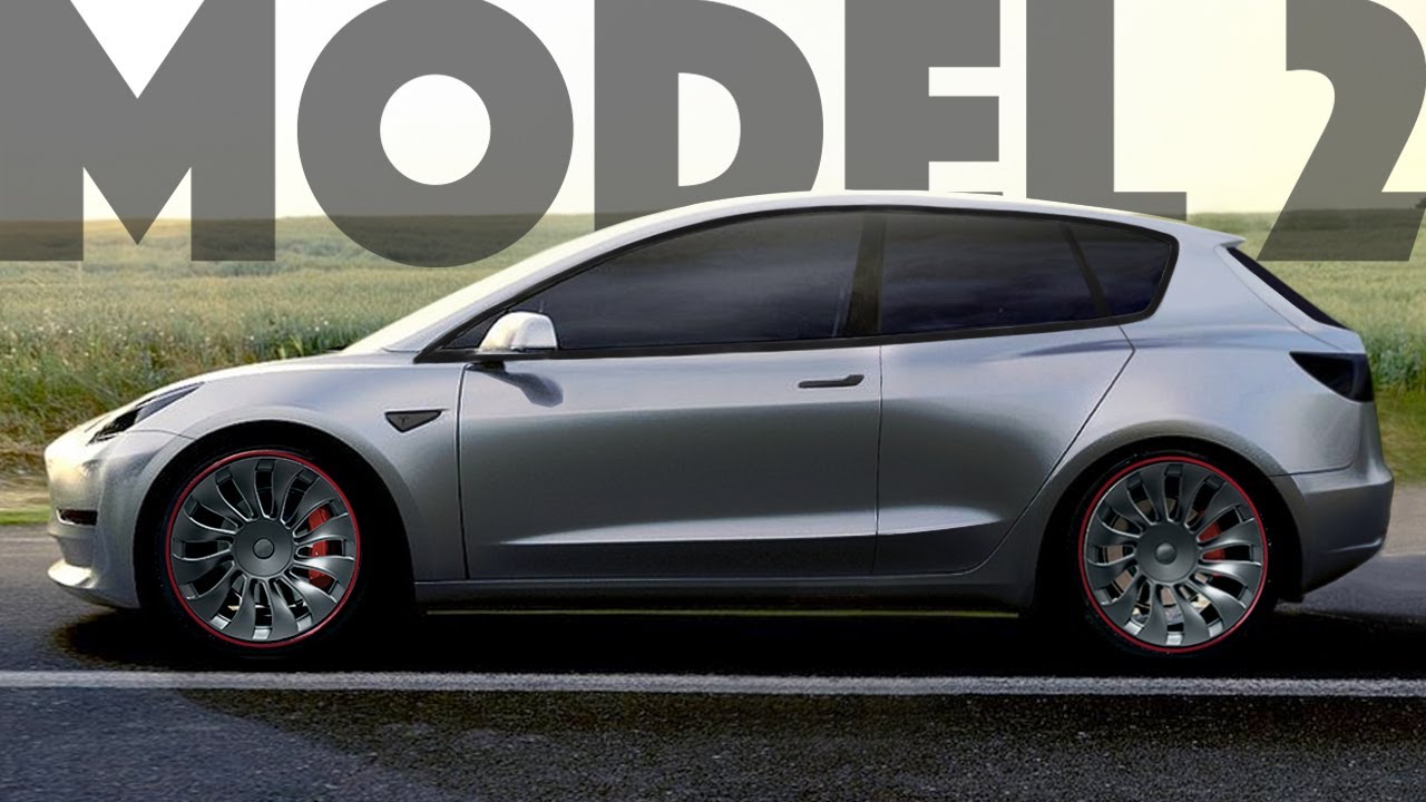 YouTube Artist Imagines the $25,000 Tesla Model 2 Hatchback - autoevolution