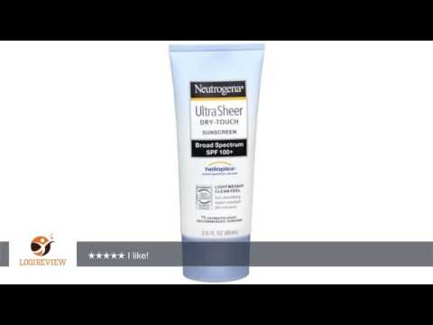 Neutrogena Ultra Sheer Dry-Touch Sunscreen, SPF 100 3 fl oz (88 ml) | Review/Test