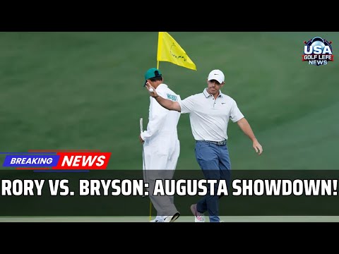 Rory McIlroy vs. Bryson DeChambeau | Epic 2025 Masters Showdown at Augusta । USA GOLF NEWS