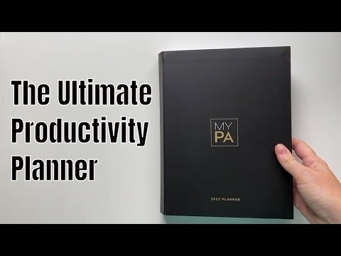 2022 My PA Planner Flip Through | Productivity & Business Planner For Women