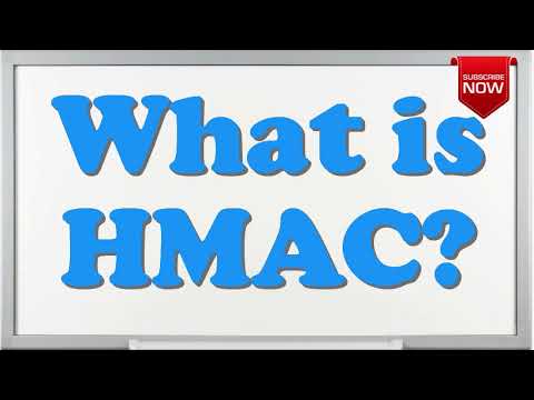 What is the full form of HMAC?