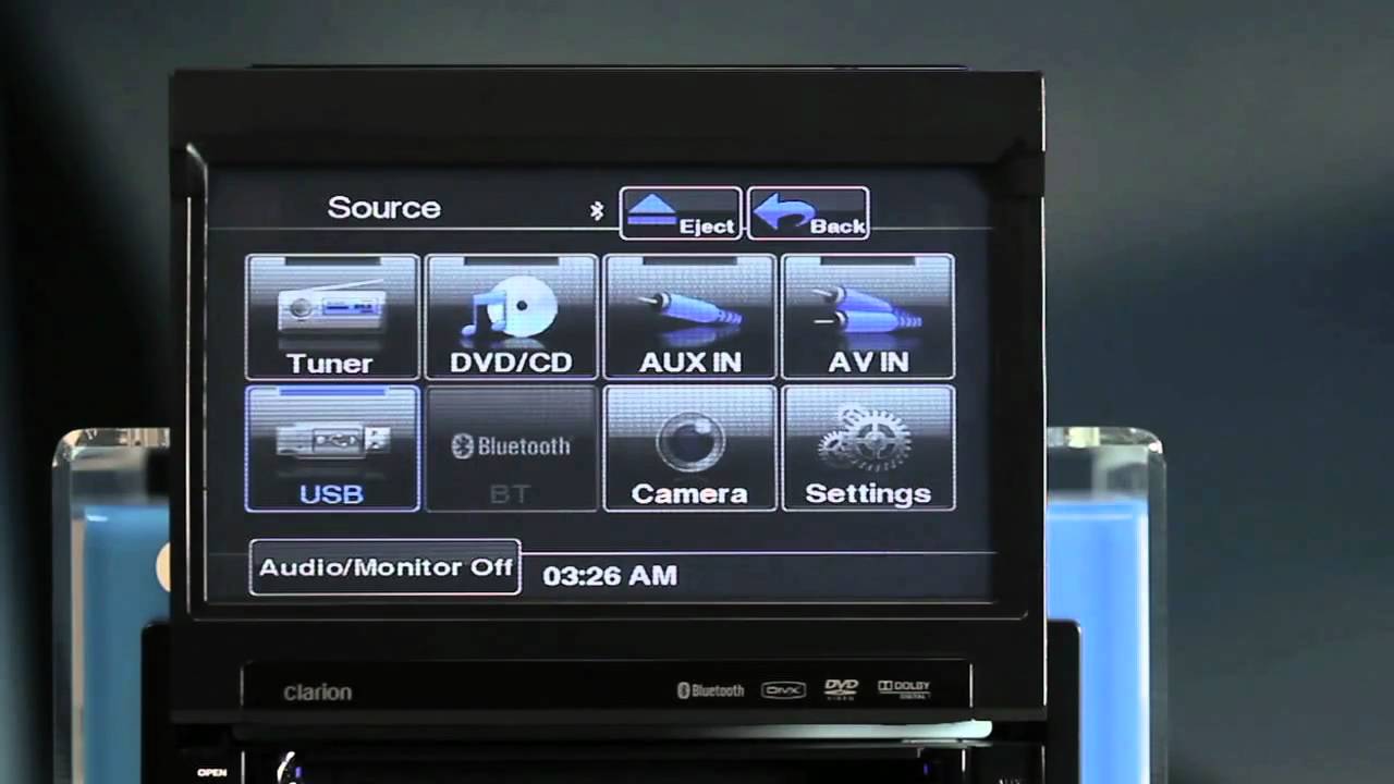 Clarion VZ401 - 10. USB Audio Playback.mov