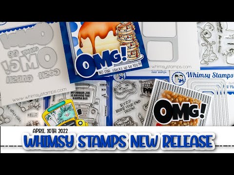 WHIMSY STAMPS NEW REVEAL: APRIL 10TH RELEASE