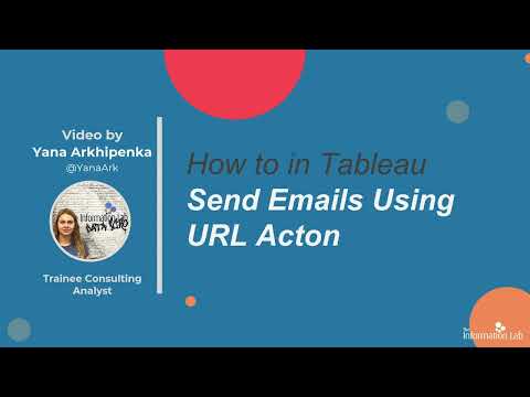 How to Send Custom Emails Using URL Action in Tableau | 5 Minute Guide