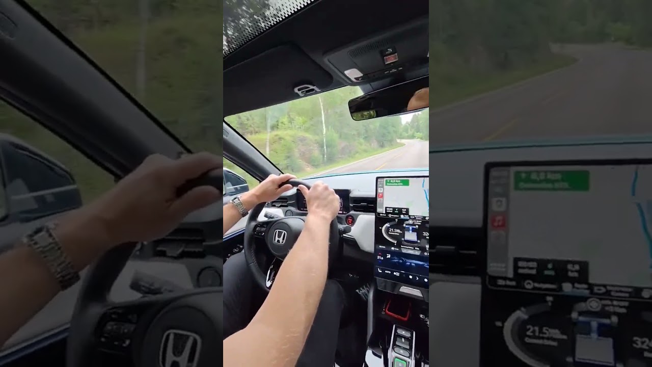 Honda e:Ny1 first test drive #electricvehicle #Honda #ev