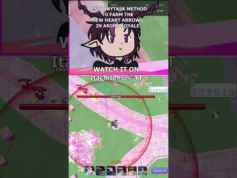 The *BEST METHOD* To Get Arrows In The New Anime Royale Valentine Update! | Anime Royale #tinytask