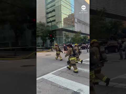 Sky Bridge Collapse Caught on Camera - Dramatic