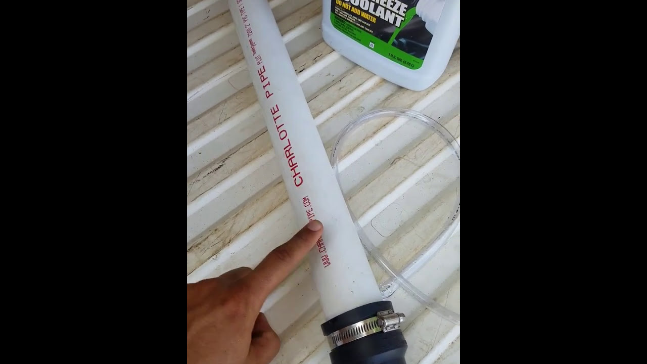 Libby bong- vw westfalia vanagon coolant bleed diy
