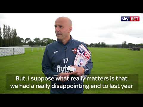 Paul Tisdale - Sky Bet League Two Manager of the Month