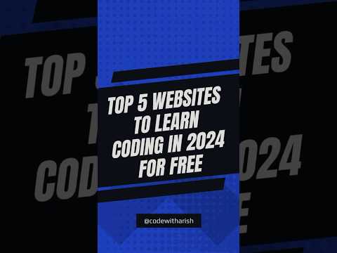 Top 5 Websites to learn coding in 2024 for FREE