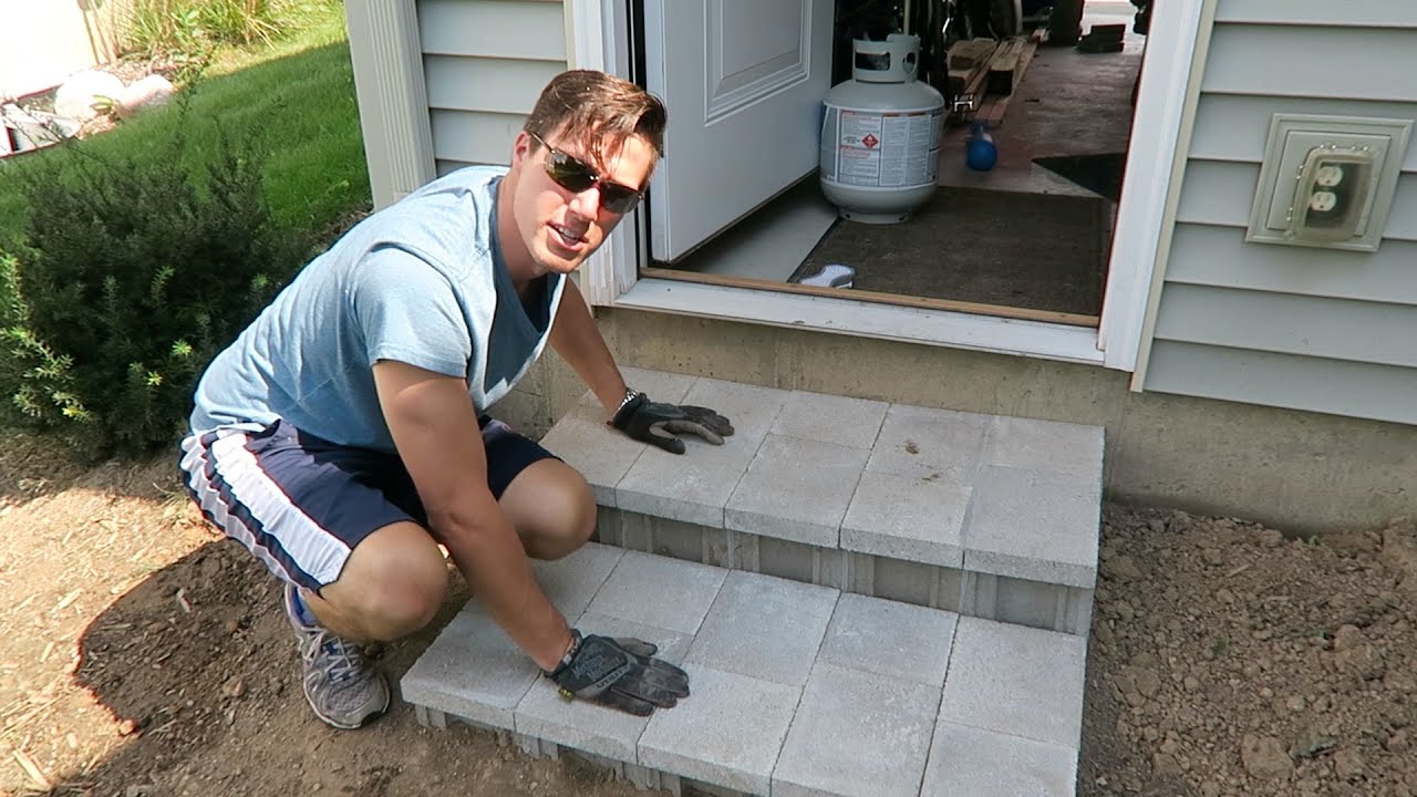 How To Build Cinder Block Steps