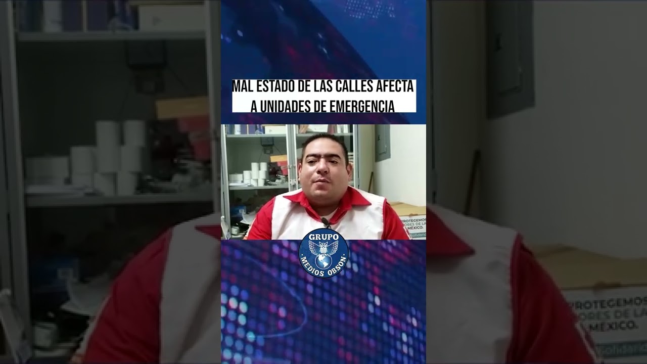 MAL ESTADO DE LAS CALLES AFECTA A UNIDADES DE EMERGENCIA EN CAJEME