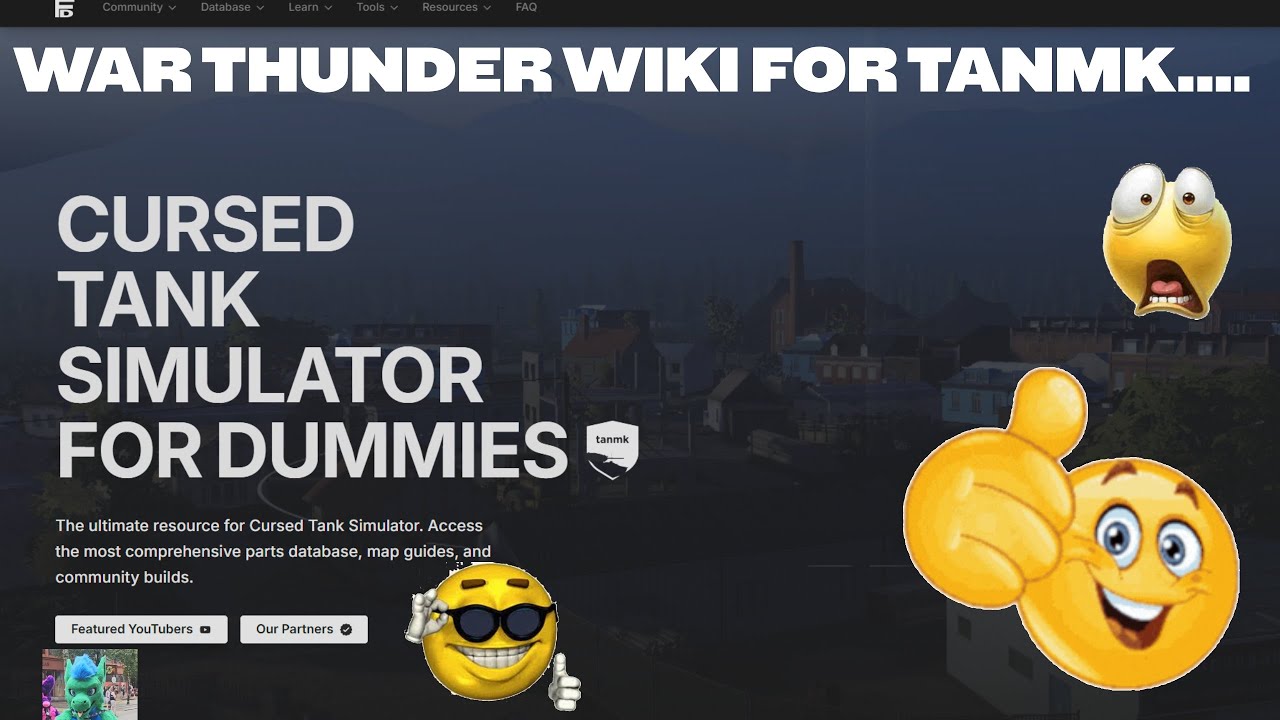 CTS for Dummies: New Comprehensive Database you should check out!! (Roblox Cursed Tank Simulator)