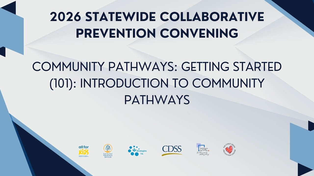 Day 1: Community Pathways Getting Started 101 Introduction to Community Pathways