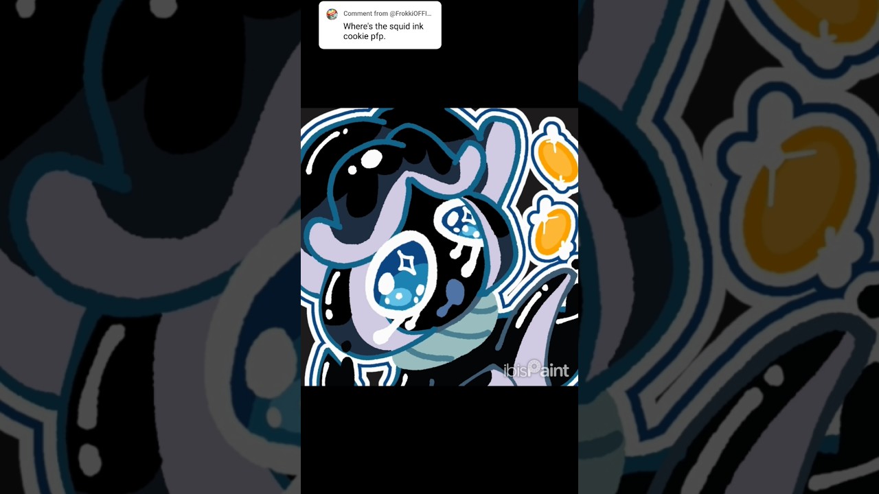 Squid ink pfp 🖤💙#cookierunkingdom #cookierun #cookierunkingdomfanart #crk #zenkayt