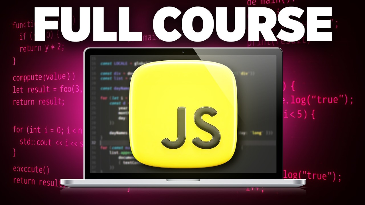 Modern JavaScript Full Beginner Course