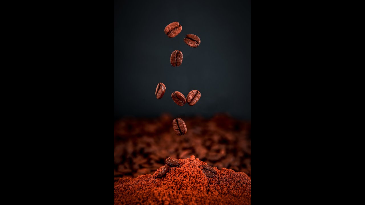 Levitating coffee beans #shorts