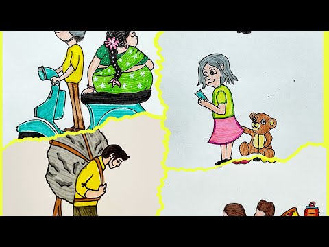 easy drawing for beginners step by step,drawing art easy,meaningful drawings #art #drawing #painting