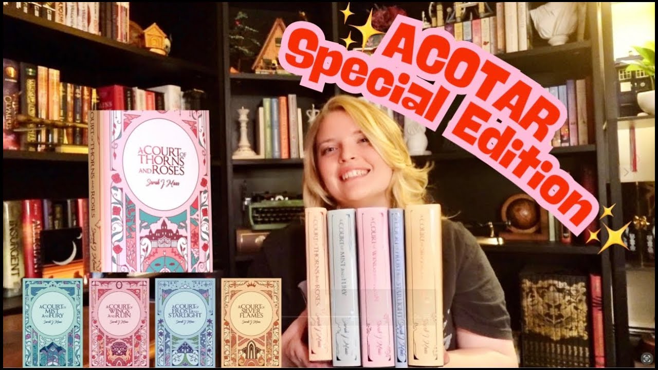 ✨ACOTAR Tarot Dust Jackets?!✨ BluelyBoo’s Special Edition Covers Unboxed!