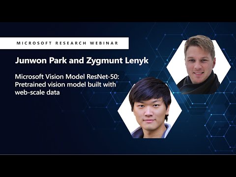 Microsoft Vision Model ResNet-50: Pretrained vision model built with web-scale data